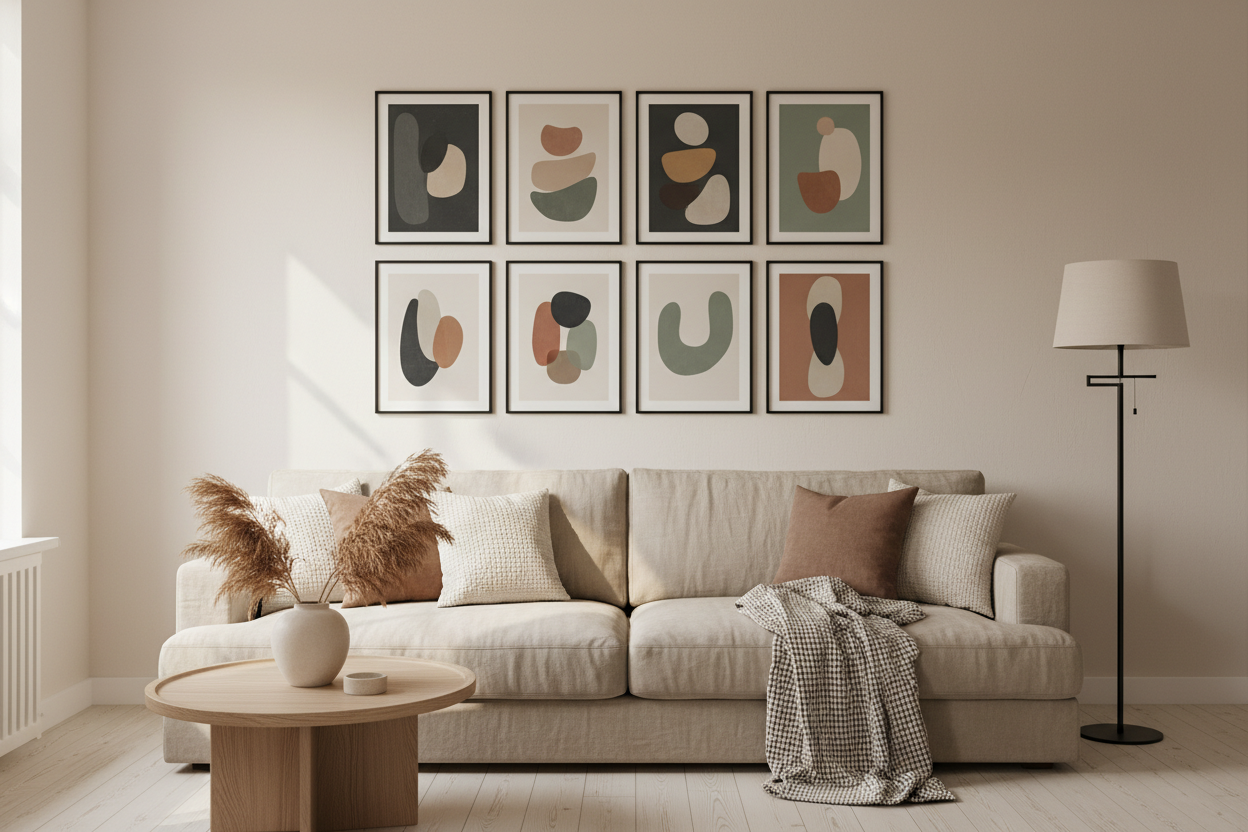 Hoe hang je een Gallery Wall in 5 Stappen | KOJO Art